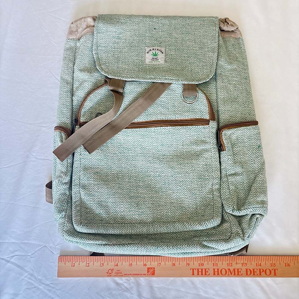 Himalayan Hemp | Bags | Handmade Hemp Backpack Nepal Himalayan Boho ...